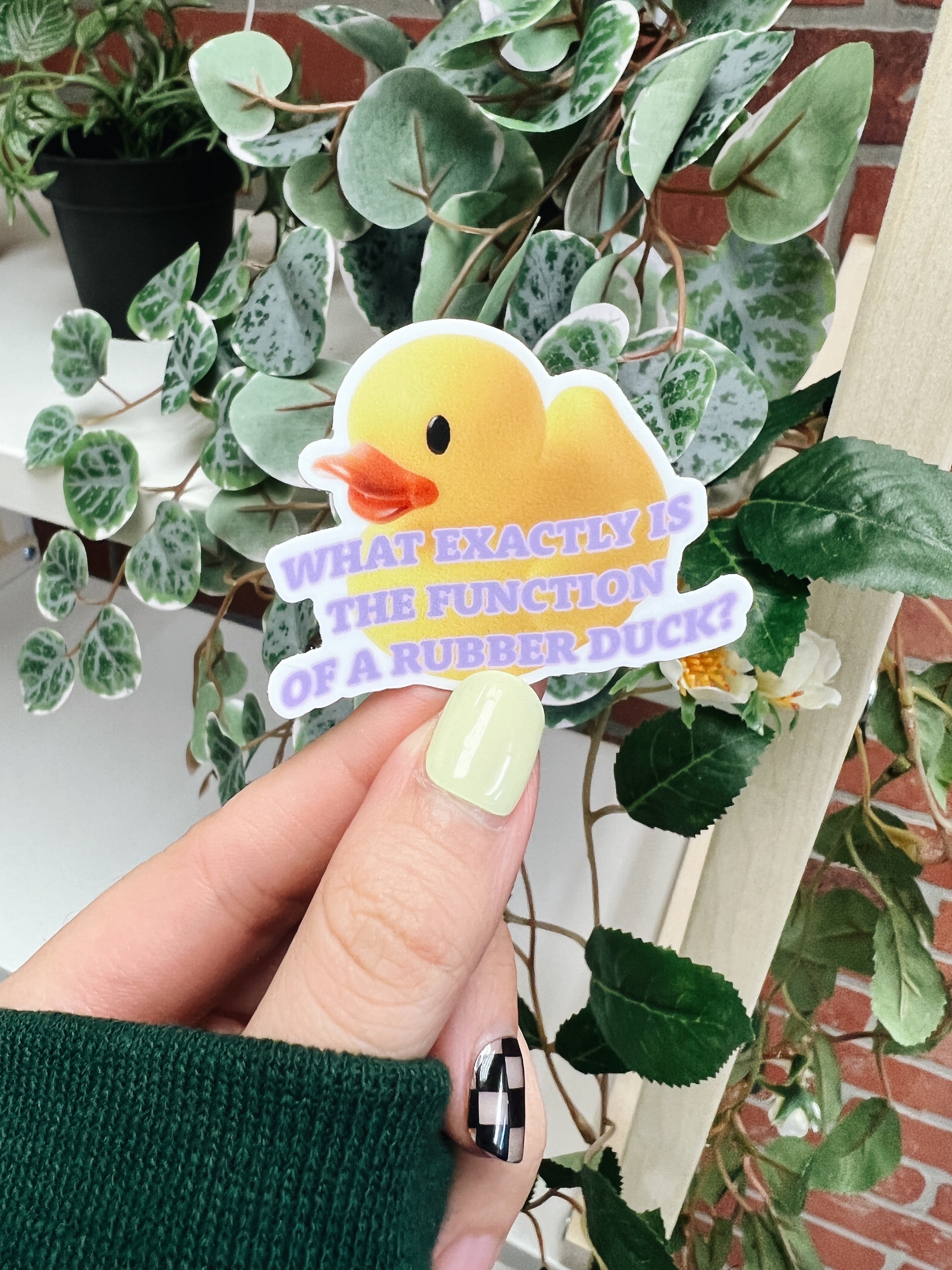 Rubber Duck Sticker – Aftercolor